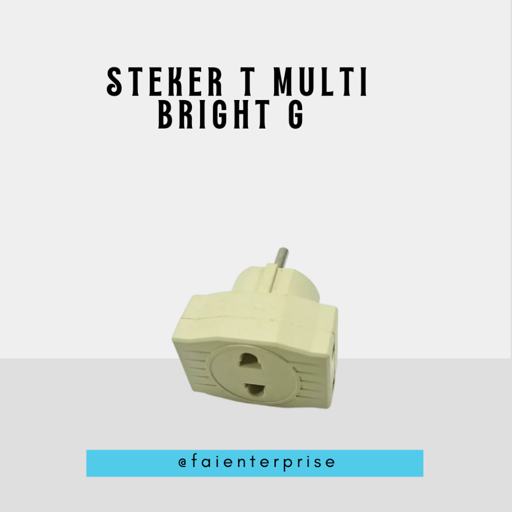 T Plug Multi Plug Bg-8812 Multipurpose 3-hole Power Plug Tbw Bg-8812 ...