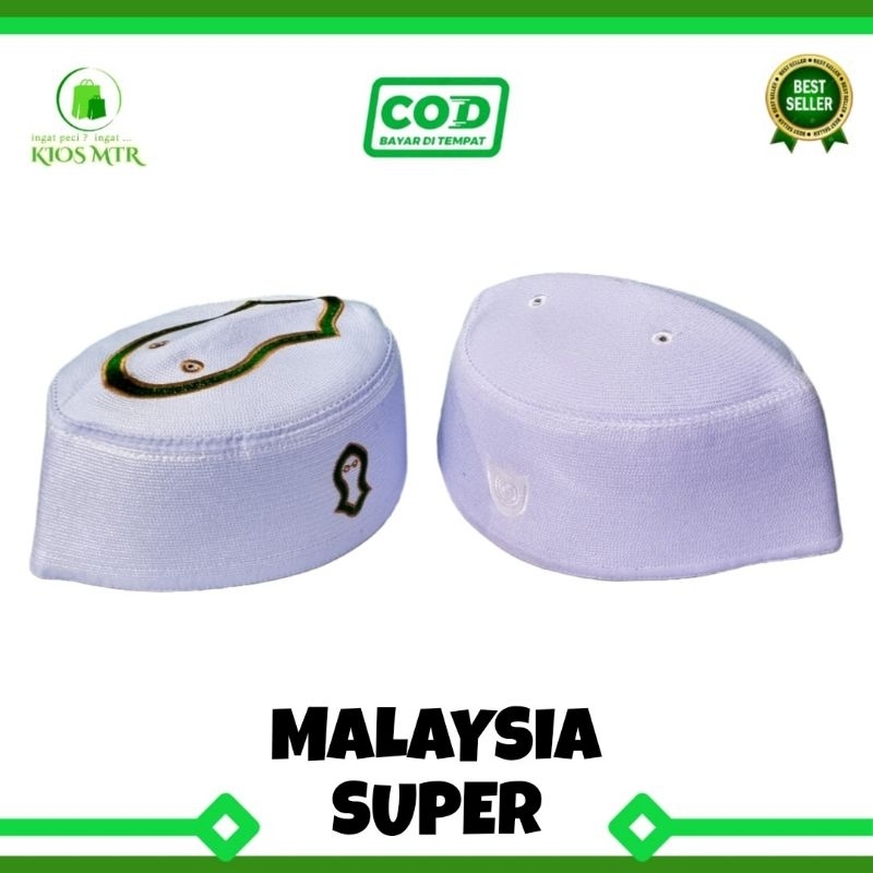 Original MALAYSIA LOGO Songkok Skullcap | Shopee Malaysia