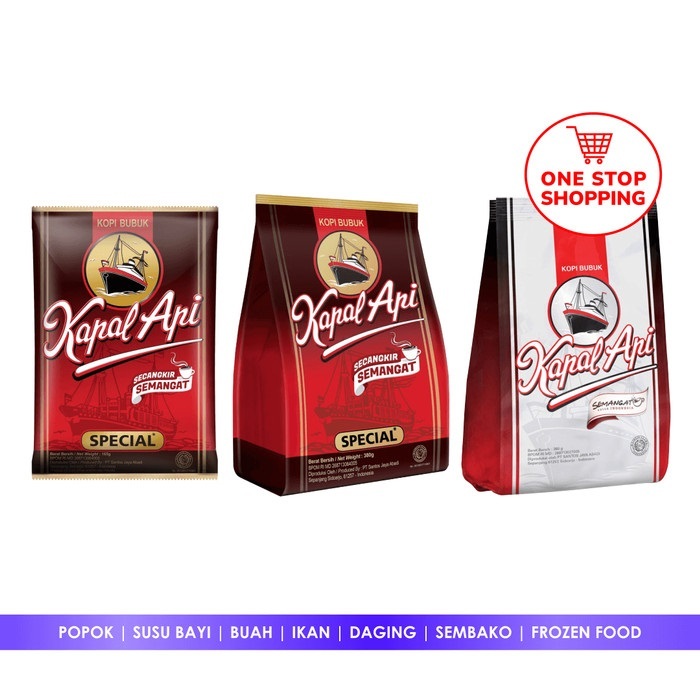 MERAH Kapal Api Special Coffee 150g 350g Red & Silver/ | Shopee Malaysia