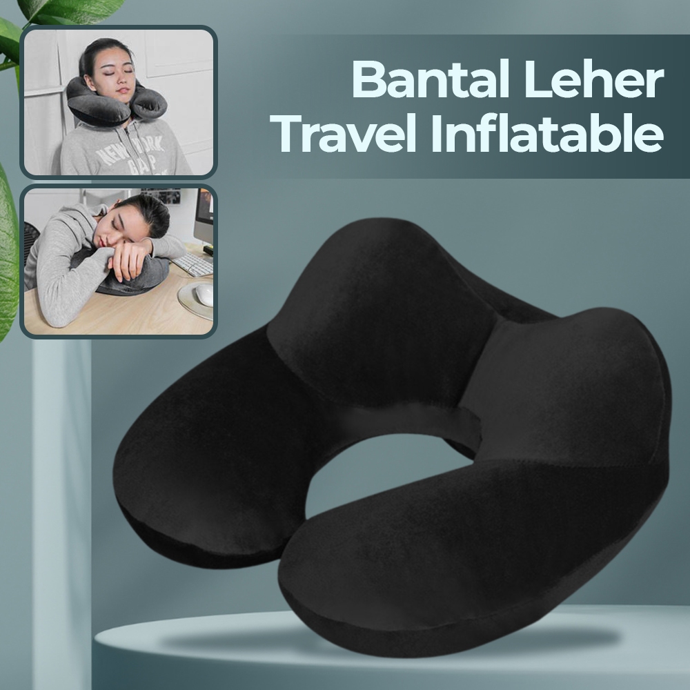 Wind Neck Pillow Travel U-Shape Inflatable Portable Wind Neck Pillow ...