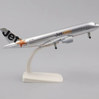 Miniature Diecast Aircraft Jetstar 20cm With Wheels | Shopee Malaysia