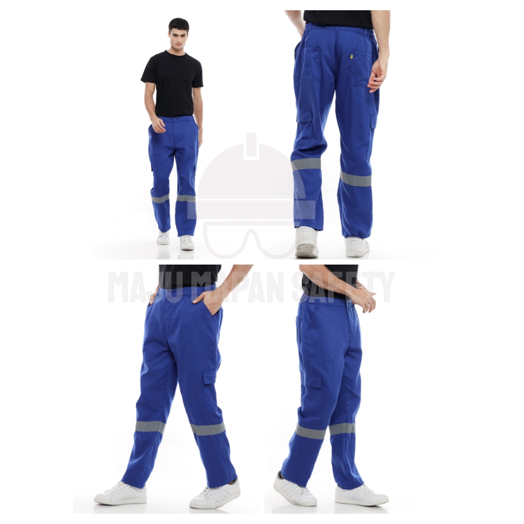 Wearpack Safety Werpak Work Only ATX Brand Trousers in Benhur Blue ...