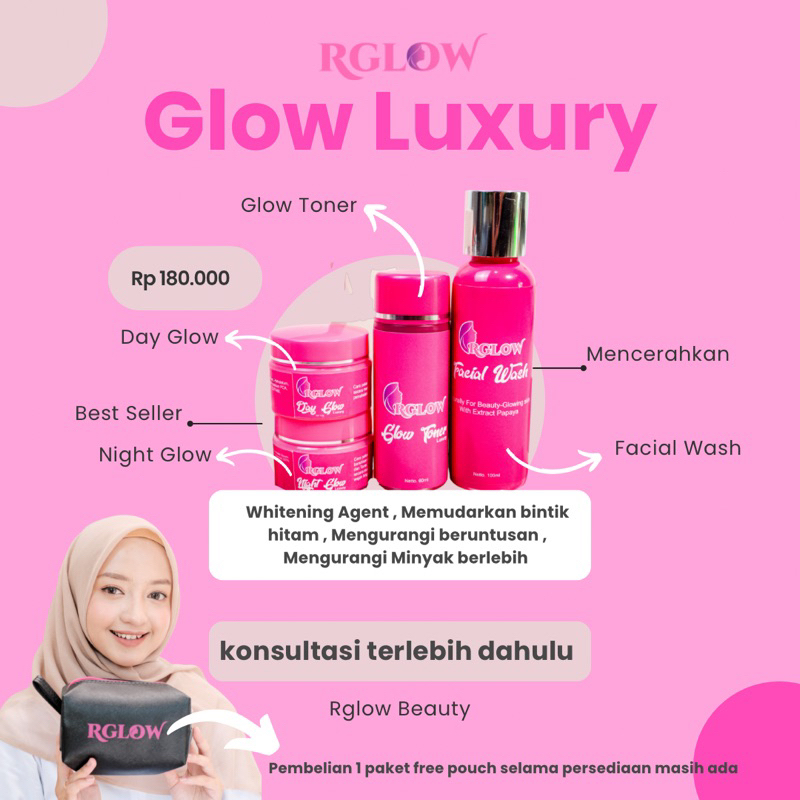 Rglow BEAUTY/GLP/Face CREAM/acne CREAM/fl3k CREAM | Shopee Malaysia
