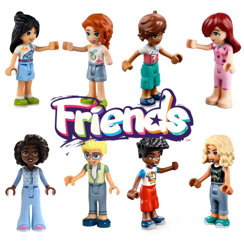 GANTUNGAN Lego FRIENDS Keychain/Keychain With Minifigure Various ...