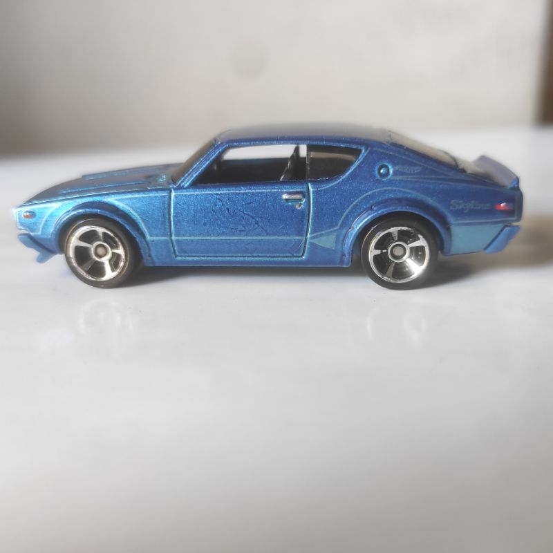 Hot WHEELS 1186 MJ, I, NL BLUE, SKY LINE (WITHOUT CARD, UNRIVET ...