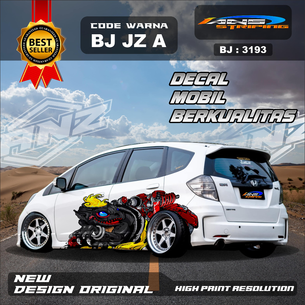 Bj 3193- 2 SIDES DECAL STICKER CITY CAR XPANDER, RUSH, XL7-LATEST ...