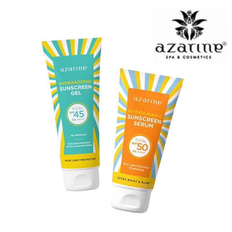 Azarine HYDRASHOOTHE SUNSCREEN GEL SPF 45 PA++ 50ML/SUNSCREEN AZARINE SPF 50 PA+++ 40ml | Shopee ...