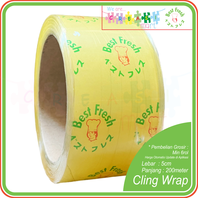 Best Fresh Cling Wrap Width 5cm Length 200meter Food Grade & HALAL ...