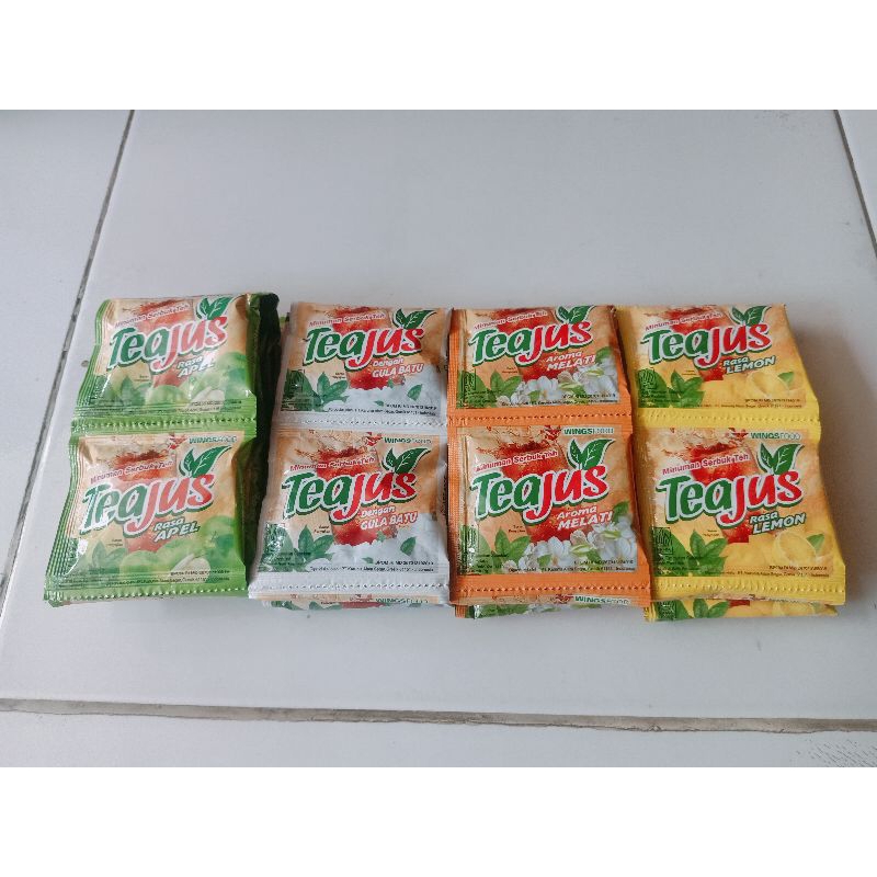 Teajus powder 4 variants (10 sachets) | Shopee Malaysia
