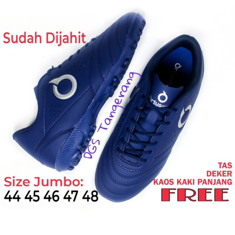 Original JUMBO FUTSAL SHOES GEARS/ TURF ORTUSEIGHT_TERBARU BIG SIZE 44 ...