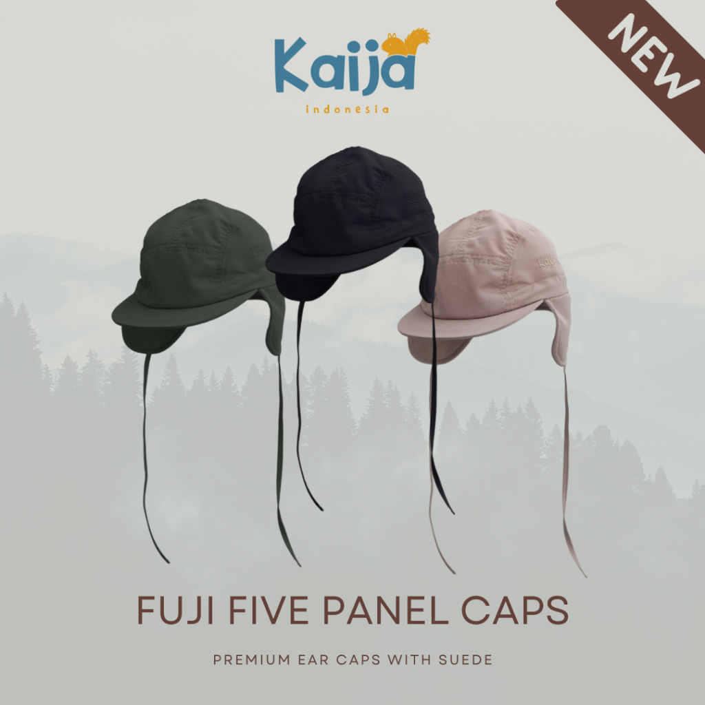Fuji HAT ADULT / ADULT Five Panel Ear Cap HAT by KAIJA | Shopee Malaysia