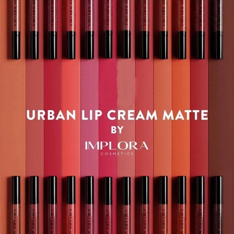 Implora Urban Lip Cream Matte | Shopee Malaysia