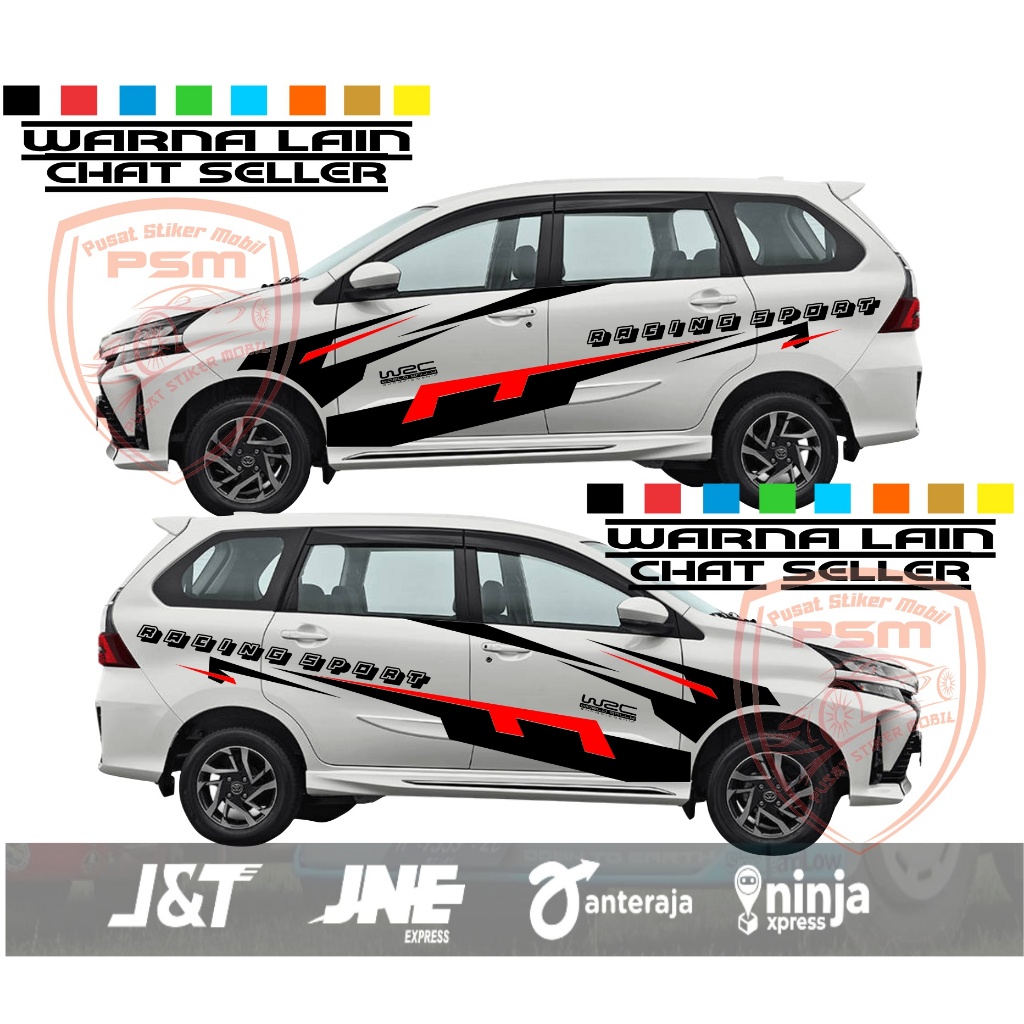 Cutting Toyota Avanza Veloz Car Sticker New Toyota Avanza Veloz Car ...