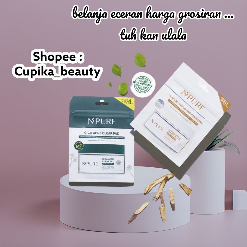 *ck* [[NPURE Zip LOCK Cica And Licorice]] NPURE Acne Clear Pad Cica ...