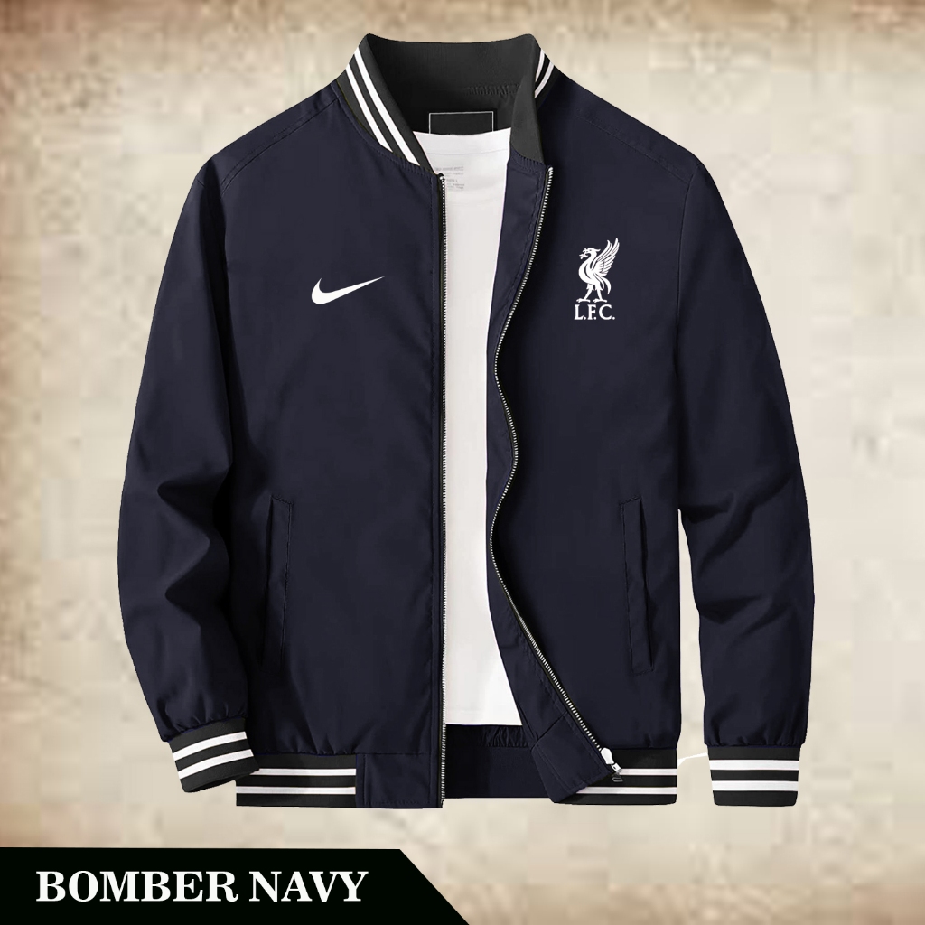 Liverpool Men's Winter Bomber Jacket / Men's Women's Parachute Jacket ...