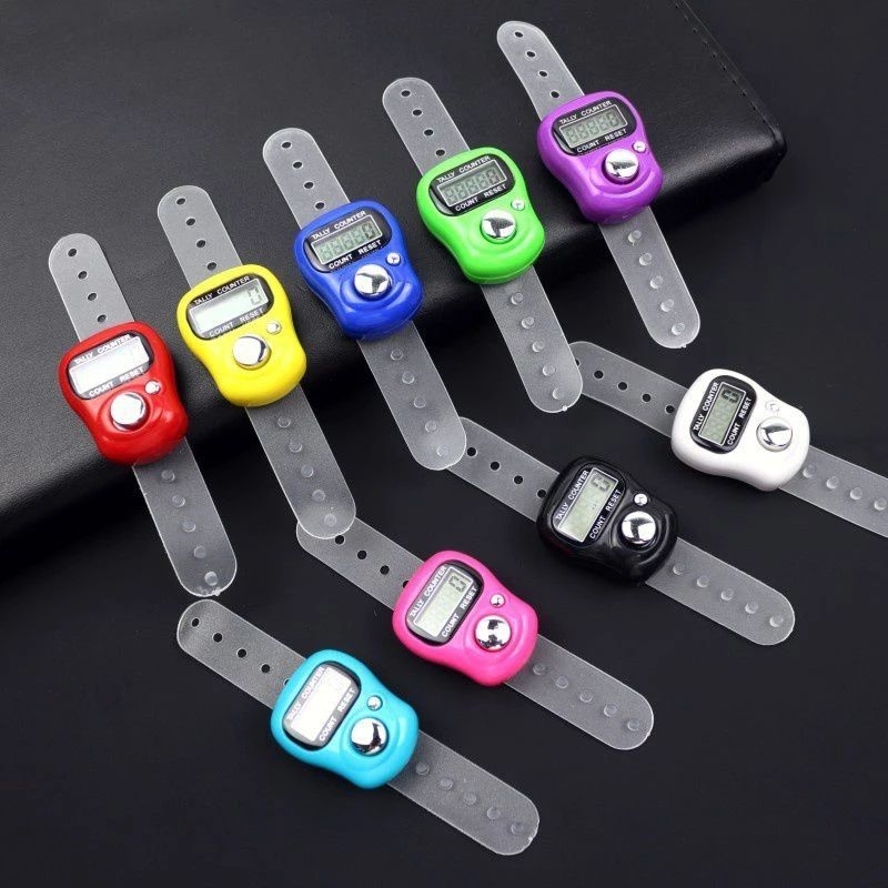 Mini Digital Tasbih Tally Counter Electric Digital Counting Tool Finger ...