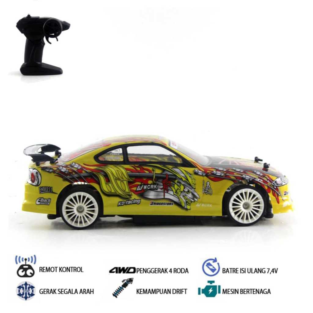 Rc DRIFT SUPER TURBO REMOTE CONTROL CAR TOY DRIFT RACING SERIES ...
