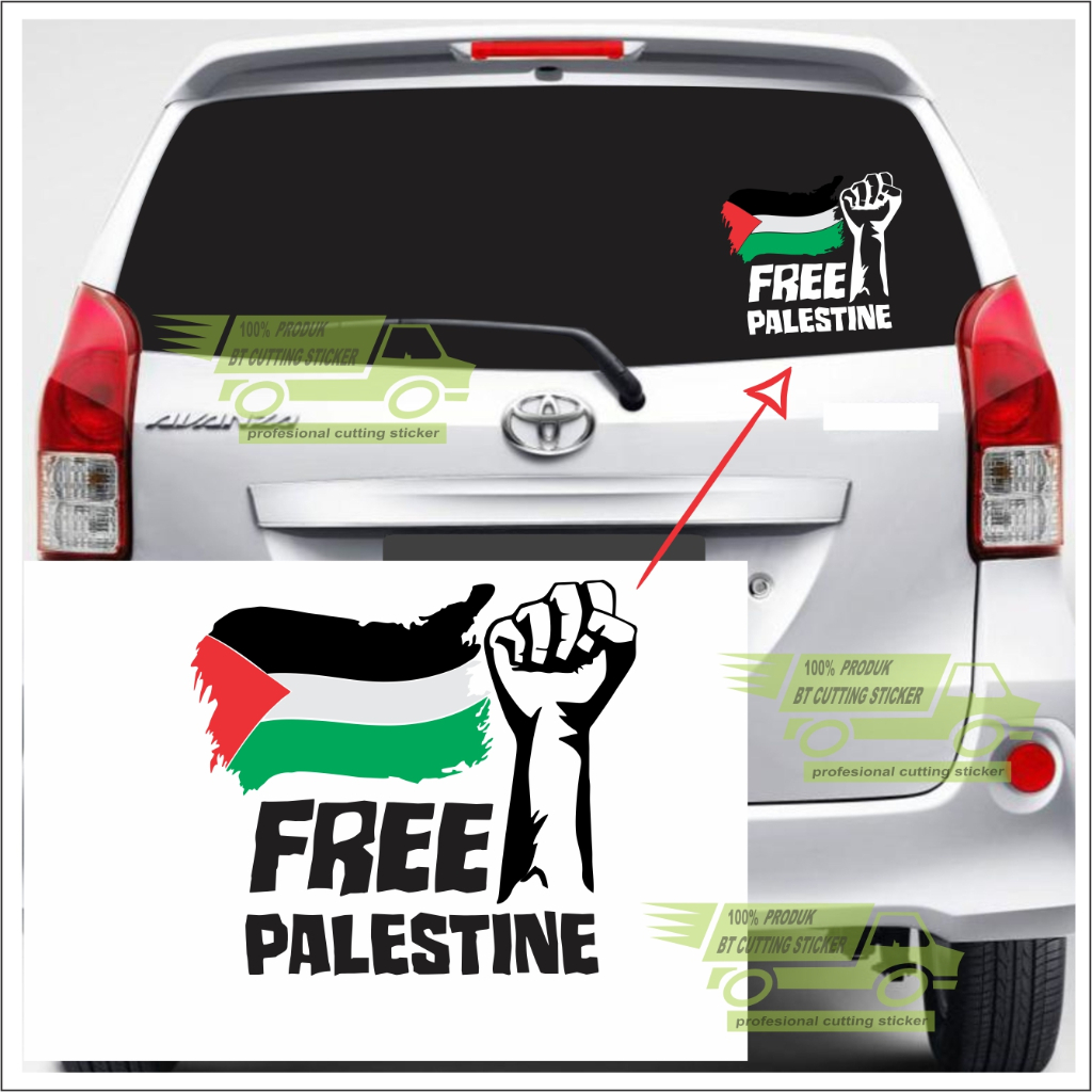 Palestine stickers, cutting stickers, car window stickers, free ...