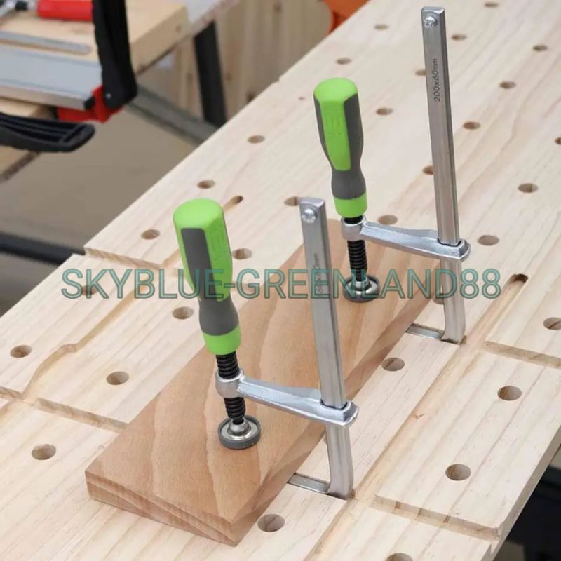 Guide Rail Clamps 120/160/200/300mm Plastic Handle Clamp Plunge Saw ...