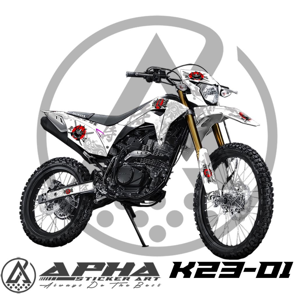 Sticker DECAL CRF 150 L FULL BODY | Supermoto Sticker | Decal CRF 150l ...
