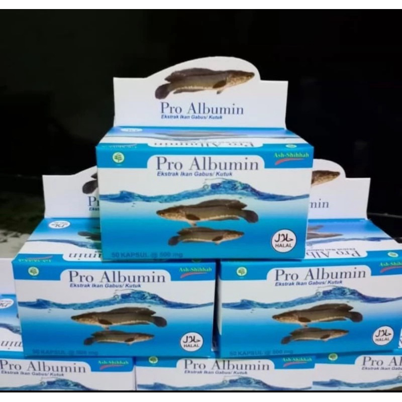 Pro albumin contains 50 original snakehead fish curse capsules ...