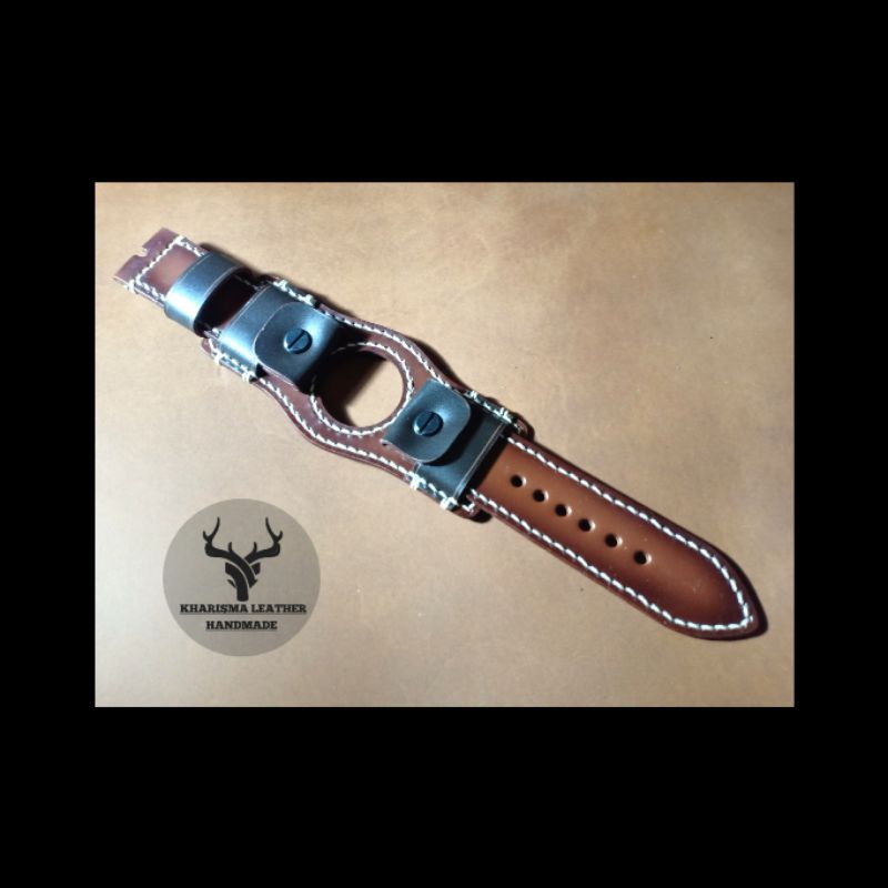 Cool!!! Men's Leather Watch STRAP/Genuine Leather Watch STRAP/ HANDMADE ...