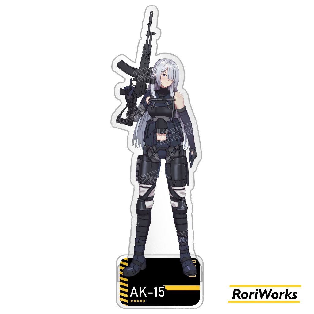 Acrylic Standee Anime Figure - AK-15 | Girls' Frontline | Defy | Shopee ...