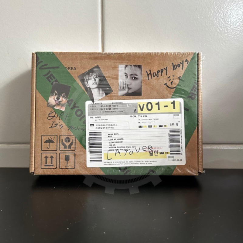 Bts V Layover Album NO POB | Shopee Malaysia