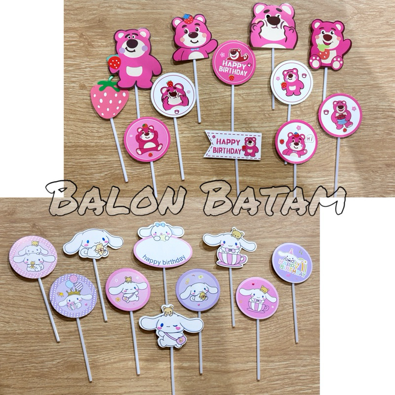 Cinnamoroll Lotso Cake Topper | Shopee Malaysia