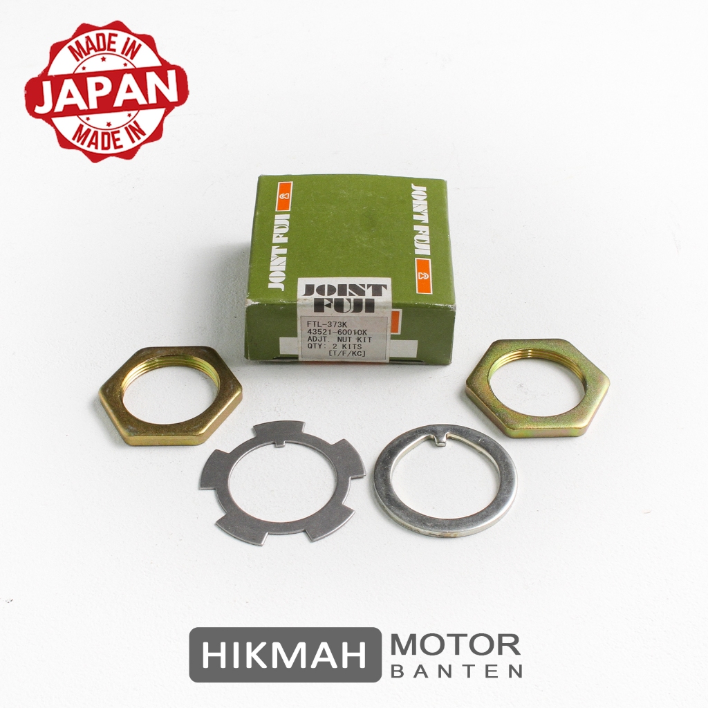 Front Axle Spindle Nut Set or Front Wheel Adjustment Nut Toyota ...