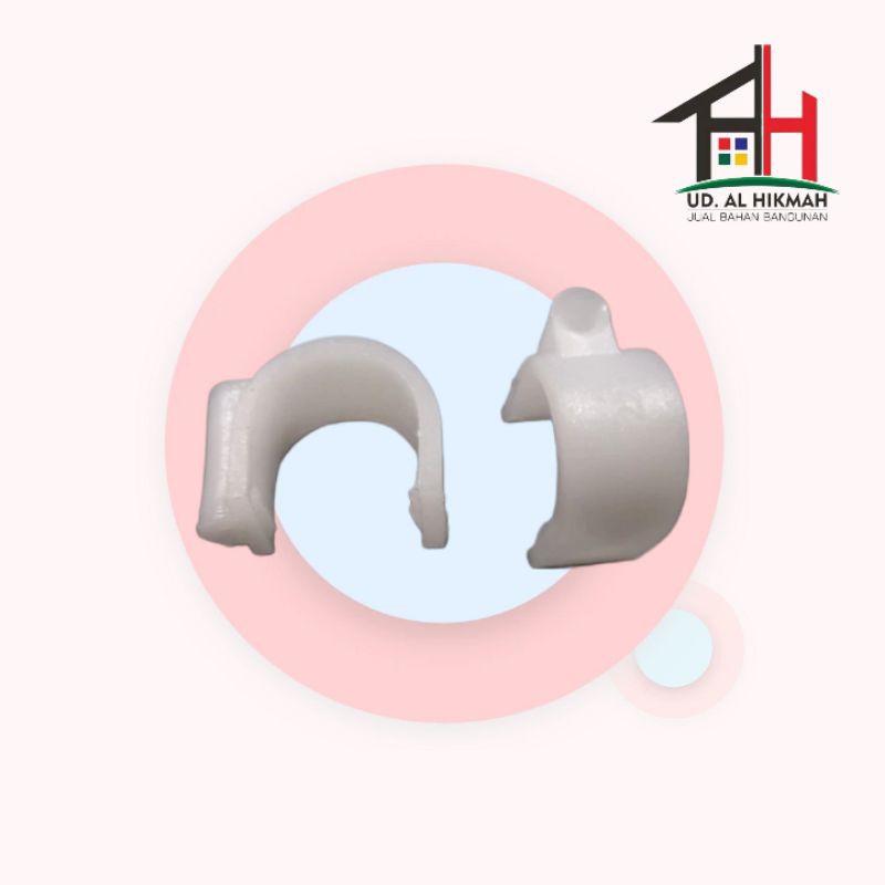 Clamp / 1/2 Inch PVC Clamp / PVC Pipe Clamp 1/2“ Per PCS | Shopee Malaysia