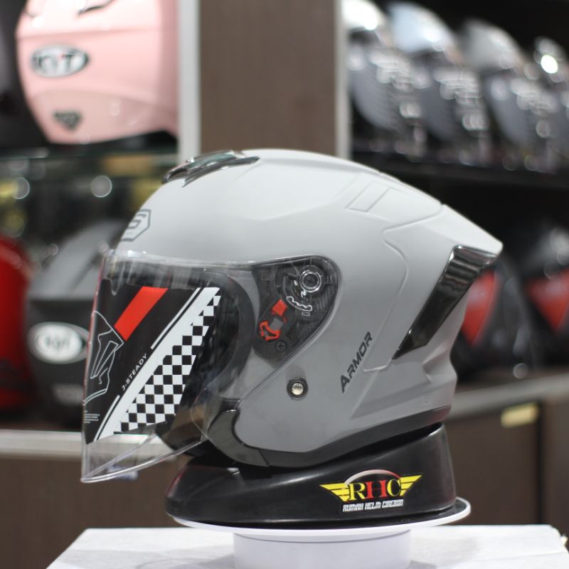 Js ARMOR SOLID VISOR CLEAR MEN'S AND WOMEN'S HELMET | Shopee Malaysia
