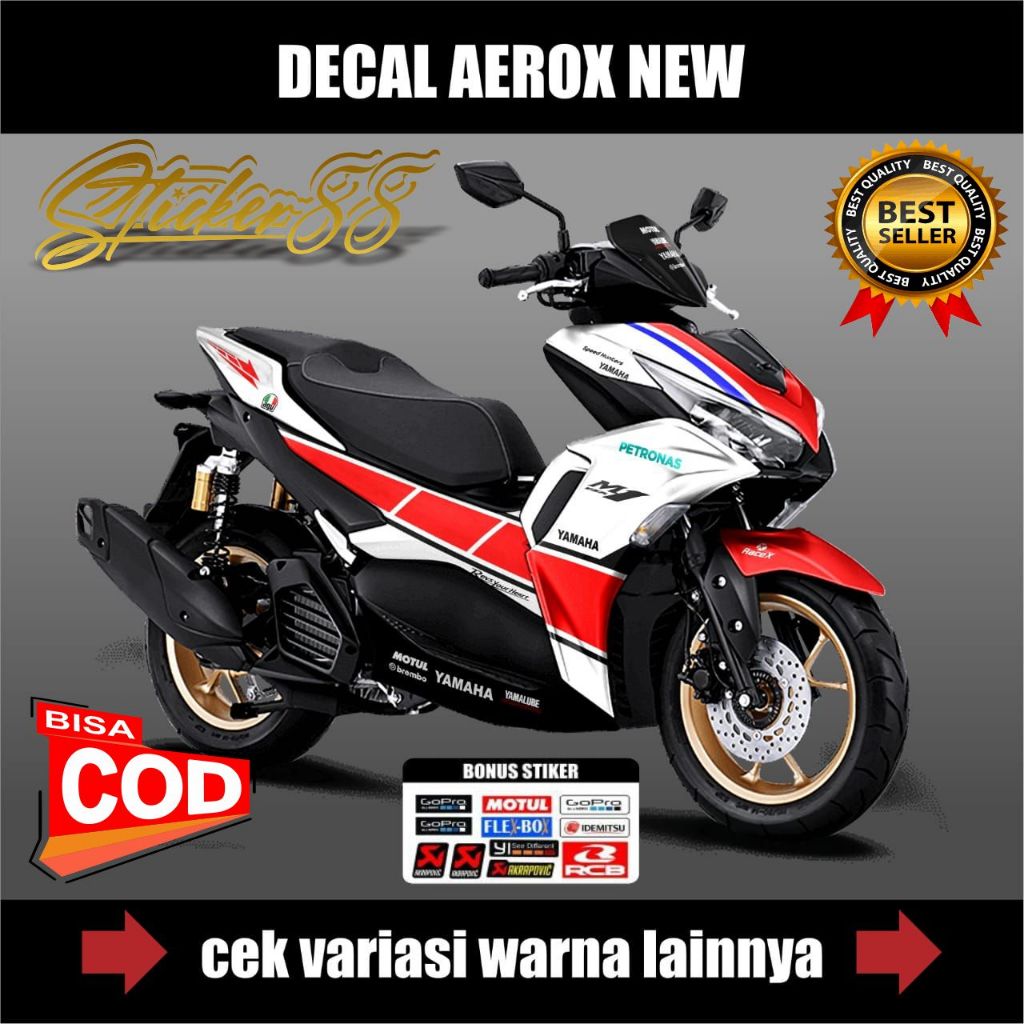 Full BODY AEROX DECAL STICKER NEW PETRONAS GRAFIST \ FULL BODY AEROX ...