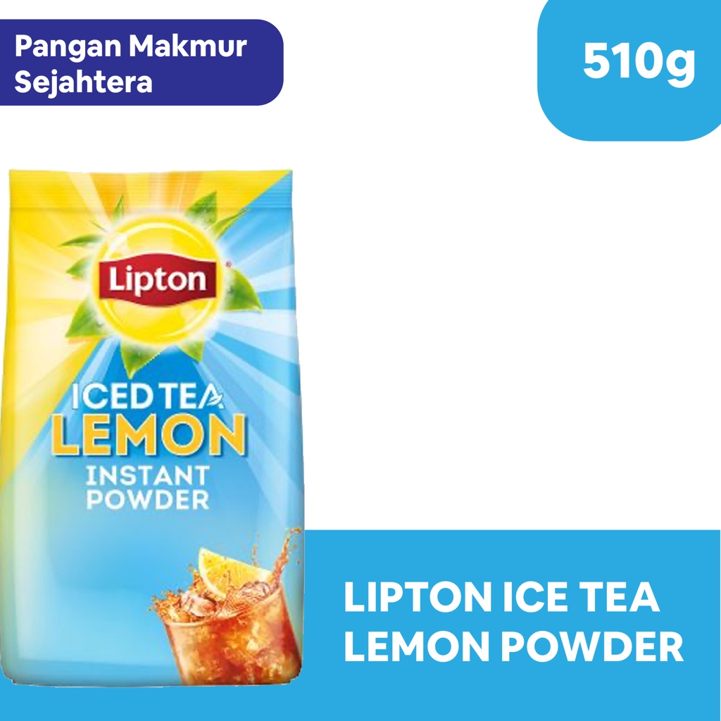 LIPTON - ICE LEMON TEA INSTANT POWDER / ICE TEA LEMON POWDER 510 GR ...