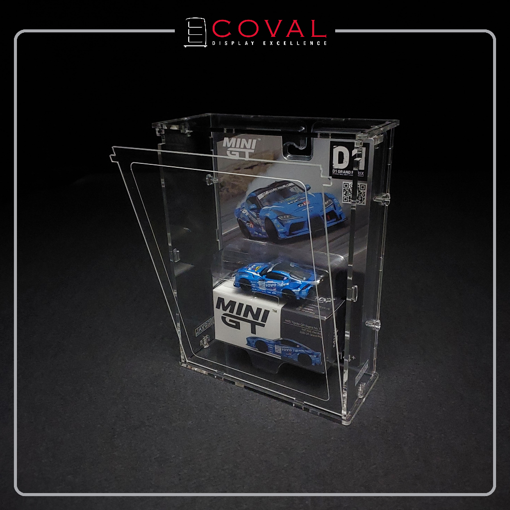 Coval SGT-101V Acrylic Display for 1 Blister Diecast Mini GT 1/64 ...