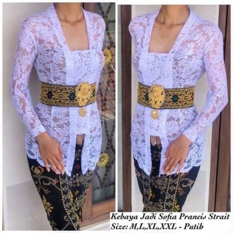 Balinese Kebaya | Kebaya Becomes sofia | Modern Balinese kebaya ...