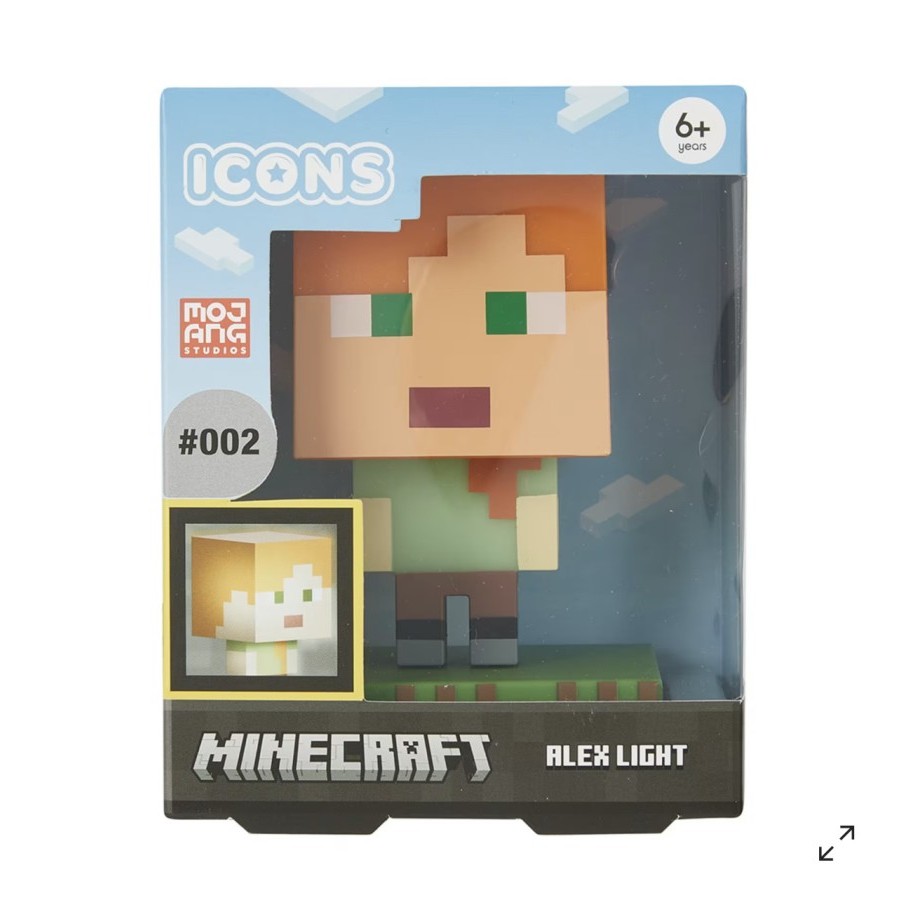 Minecraft Light Character - Alex Lamp Minecraft Original Product ...