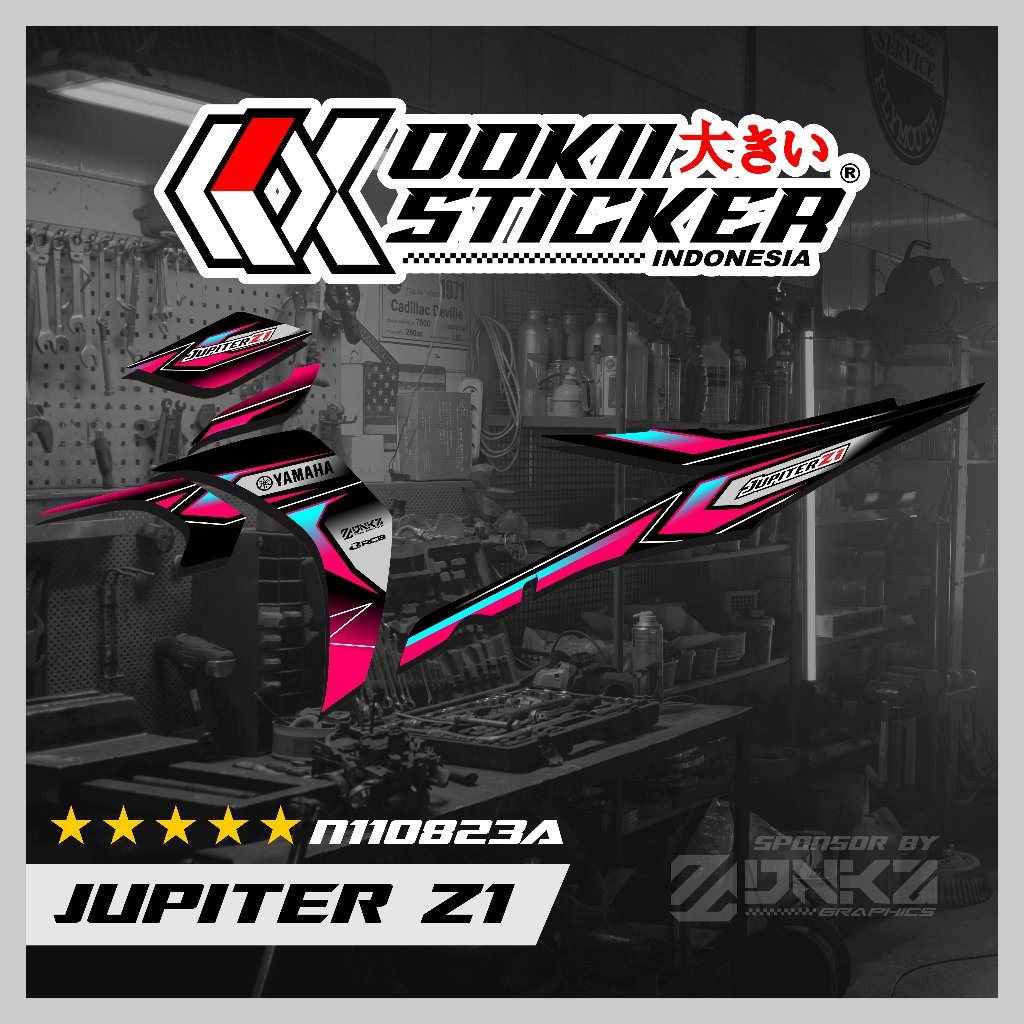 Sticker Jupiter Z1 Lagenda 115Z Jupiter RC Decal Striping Jupiter Z1 ...