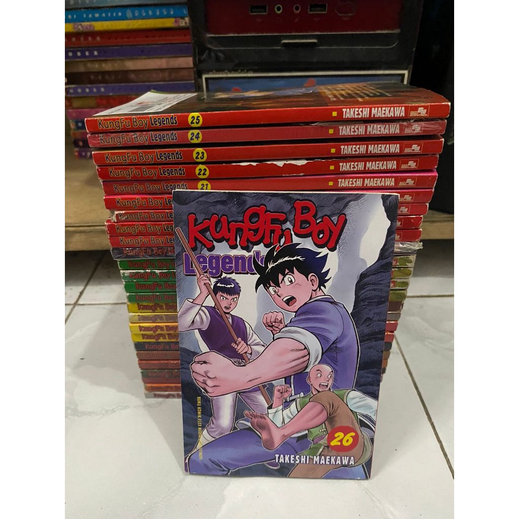 Kungfu Boy Legends Comic 1-26 og | Shopee Malaysia