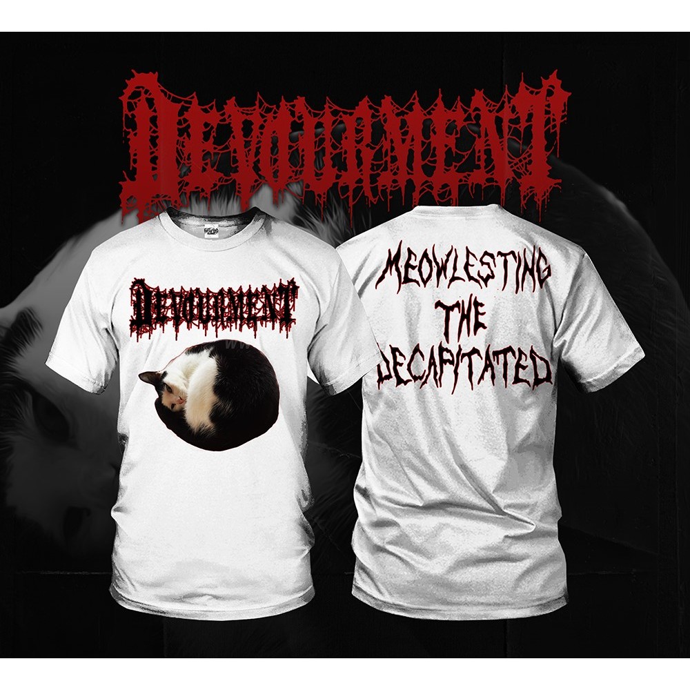 Original TSHIRT DEVOURMENT - Meowlesting The Decapitated | Shopee Malaysia