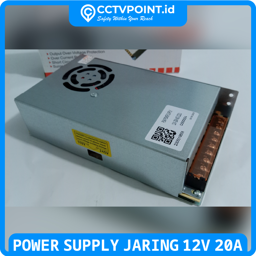 Power Supply 12V 20A 20 Ampere DC Adapter 12V 20A | Shopee Malaysia