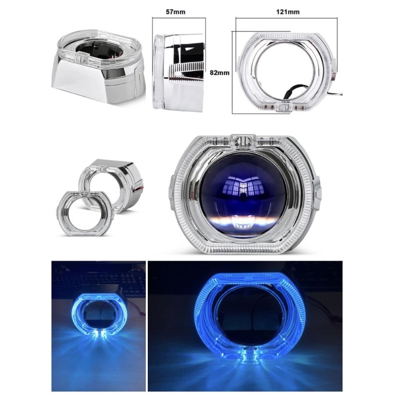 Shroud Biled BMW 2.5 Inch Lamp Shroud Biled 2.5 Inch Angel Crystal ...