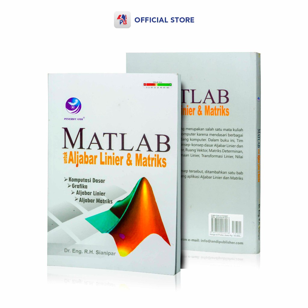 Computer Book: MATLAB for Linear Algebra and Matrix / ANDI OFFSET - AO | Shopee Malaysia