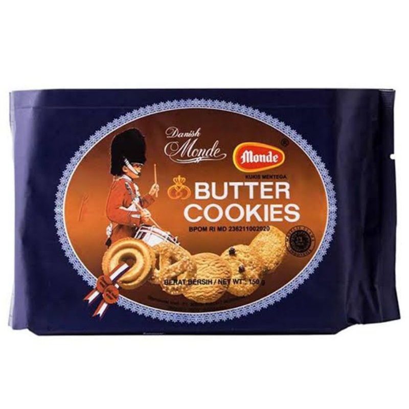 Monde Butter Cookies Pack 150G / Butter Biscuits / Butter Cookies ...