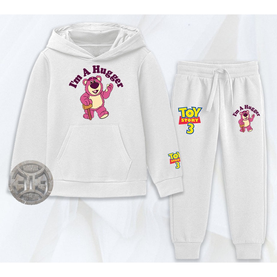 Children's Suit Toy Story Lotso Bear Jogger Hoodie Kids Lotso Toy Story ...