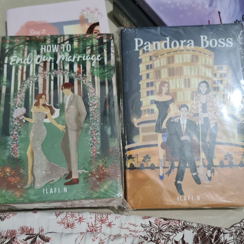 Novel How To End Our Marriage & Pandora Boss - Ilafi N | Shopee Malaysia