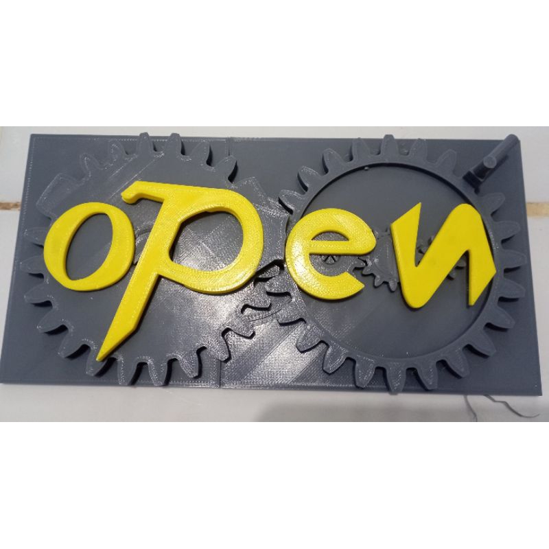 Product Mechanical open closed sign Board | Shopee Malaysia