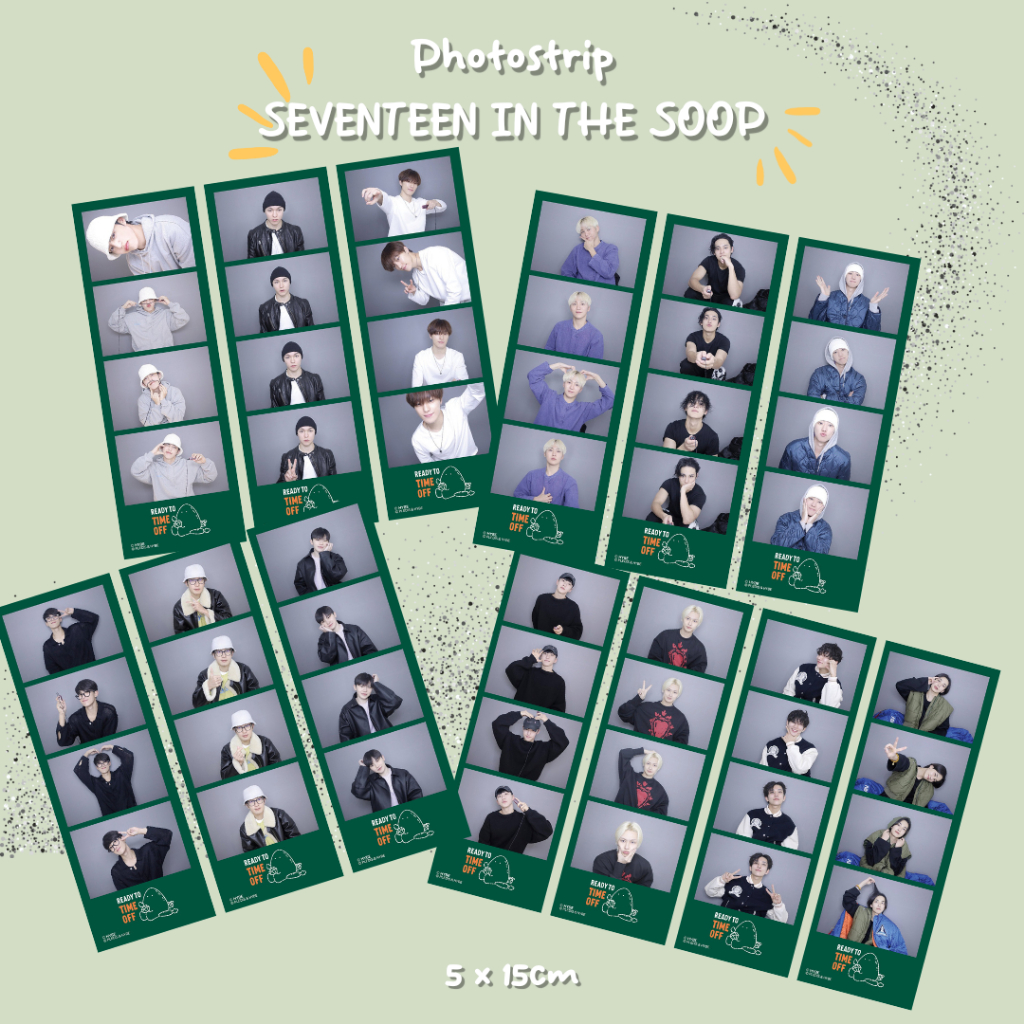 Seventeen PHOTOSTRIP PHOTOBOOTH IN THE SOOP S2 | Shopee Malaysia