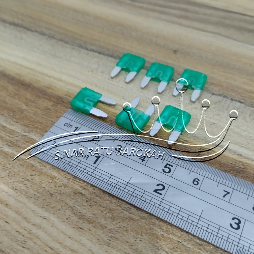 Fuse FUSE FUSE FUSE Plug Small Plug MINI BLADE 30A 30 AMPERE A MOTOR ...
