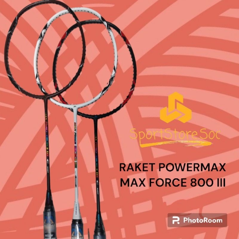 POWERMAX MAXFORCE 800 III BADMINTON RACKET | Shopee Malaysia